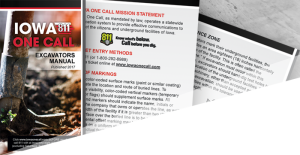 Professional Excavator Information & Resources – Iowa One Call